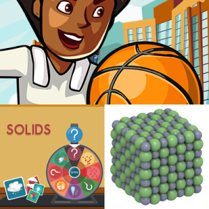 Free Lesson: Solids MS.PS1A.e - Free Games and Assessments - Legends of ...